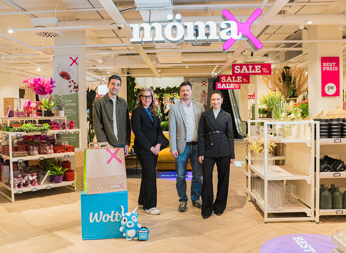 Wolt kooperiert mit mömax und liefert Home-& - Grayling Austria